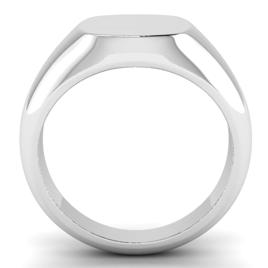 14mm Cushion Signet Ring Heavy — Vulcan Jewellery