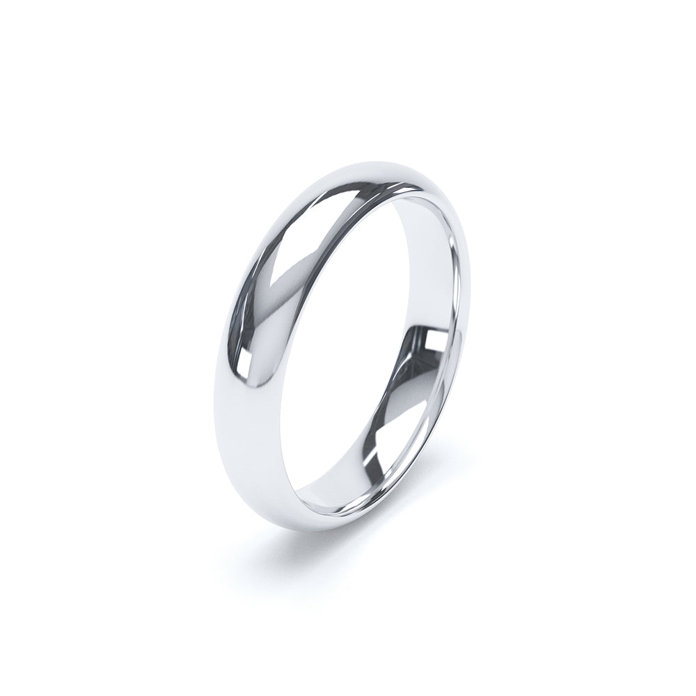 Soft Court Profile Gents Ultra Heavy Wedding Ring — Vulcan Jewellery