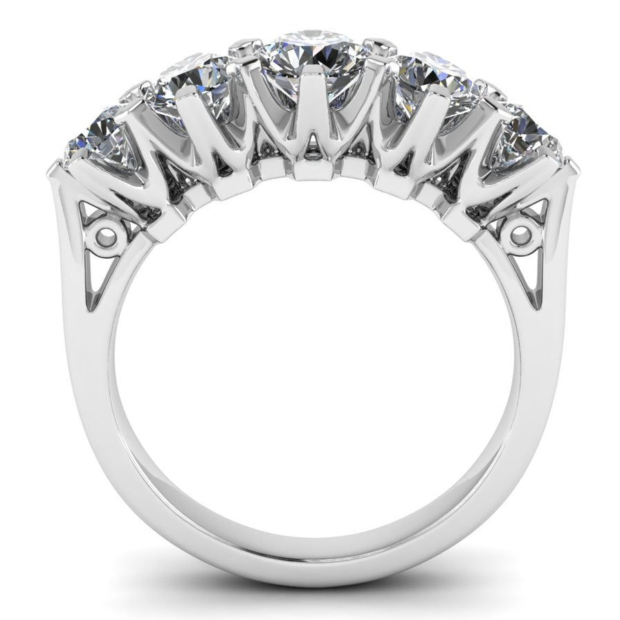 5 Stone Traditional Rex Ring — Vulcan Jewellery